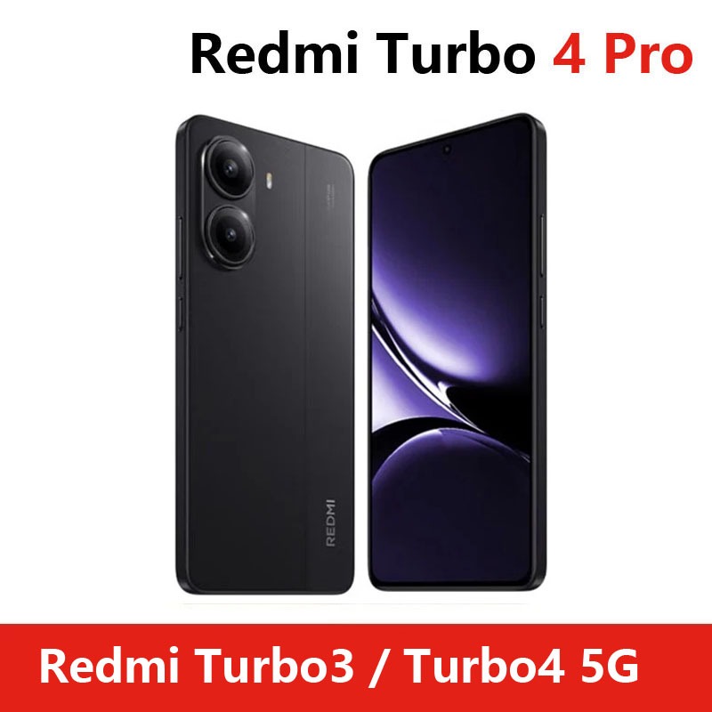 Brand New Xiaomi Redmi Turbo 4 Pro Snapdragon 8s Gen 4 / Redmi Turbo 4 Smartphone 6.67 inches ...