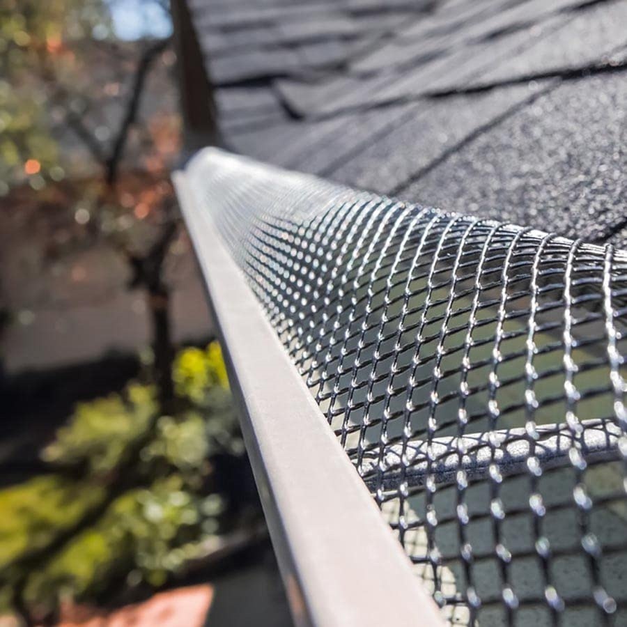 Aluminum Mesh Gutter Guards Anti-rust Gutter Protection Covers 6m/19 ...