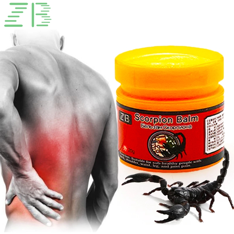 ZB Scorpion Arthritis Cream Pain Relief Ointment Treat Back Pain Pain ...