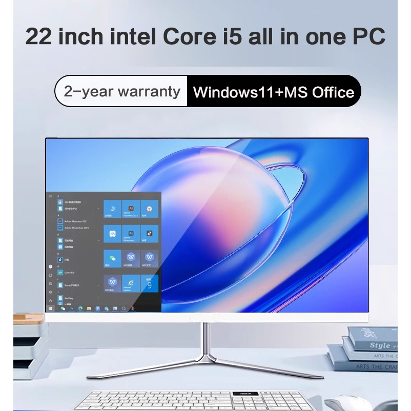 2025 Lenovo Factory all-in-one desktop computer 22 inch complete set of ...