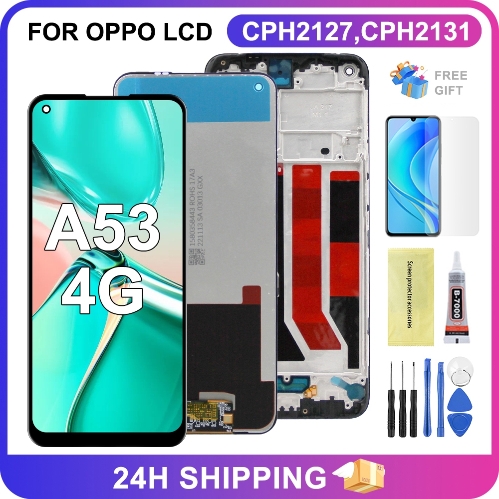 LCD For OPPO A53 4G 2020//A54 A55 4G LCD Display Touch Screen Digitizer ...