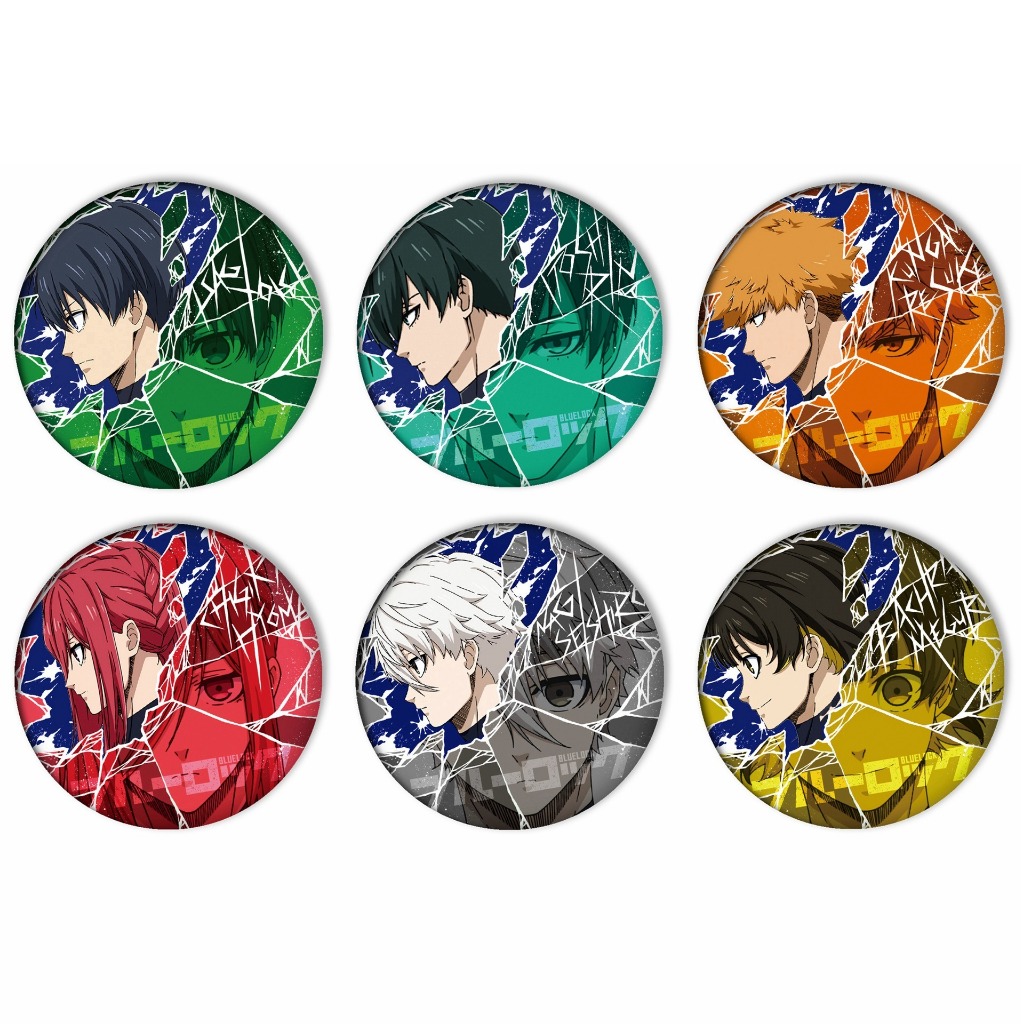BLUE LOCK Isagi Yoichi Chigiri Hyoma Seishiro Nagi Badge Button Brooch ...