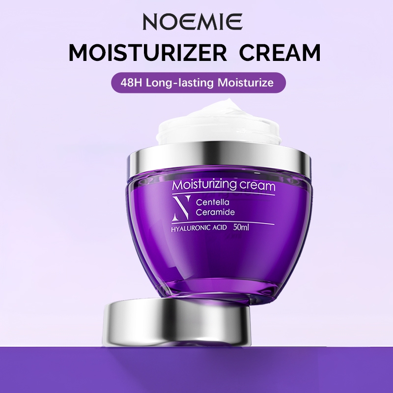 NOEMIE Moisturizer Cream Centella Hyaluronic Acid Ceramide Soothing ...