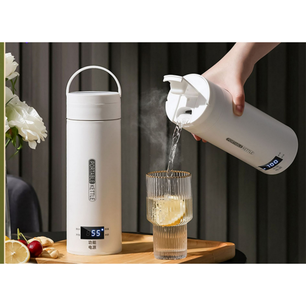 Intelligent heating electric cup with integrated insulation cup ...