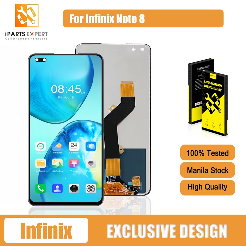 IPARTSEXPERT LCD For Infinix Note 8 LCD Display Touch Screen ...