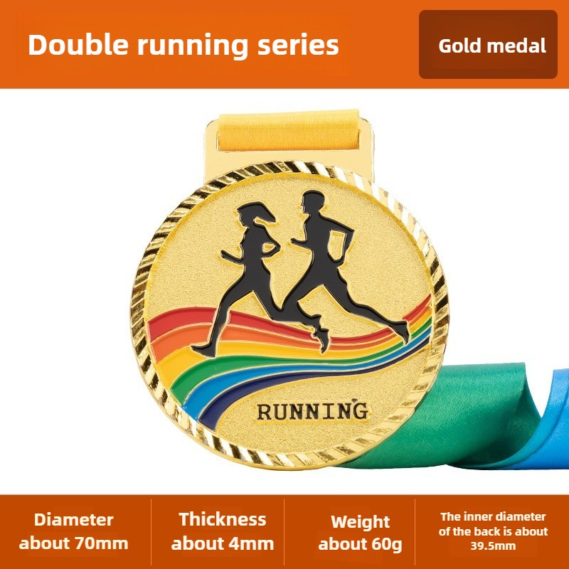 From Manila 7 CM marathon/running Gold, Silver And Bronze Medals ...