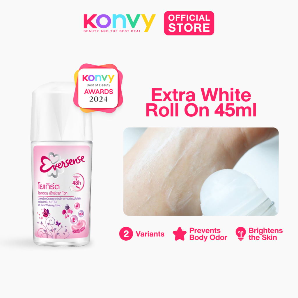 Eversense Extra White Roll On 45ml | Shopee Philippines