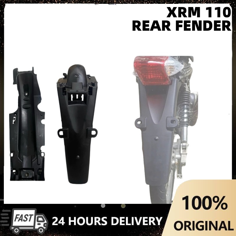 Rear Fender For HONDA XRM 110 Motorcycle Parts | Shopee Philippines