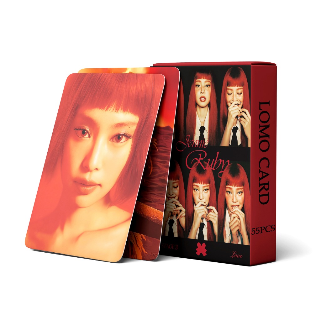 KPOP 55pcs/box BLACKPINK Photocards LIKE JENNIE RUBY KPOP LOMO Card ...