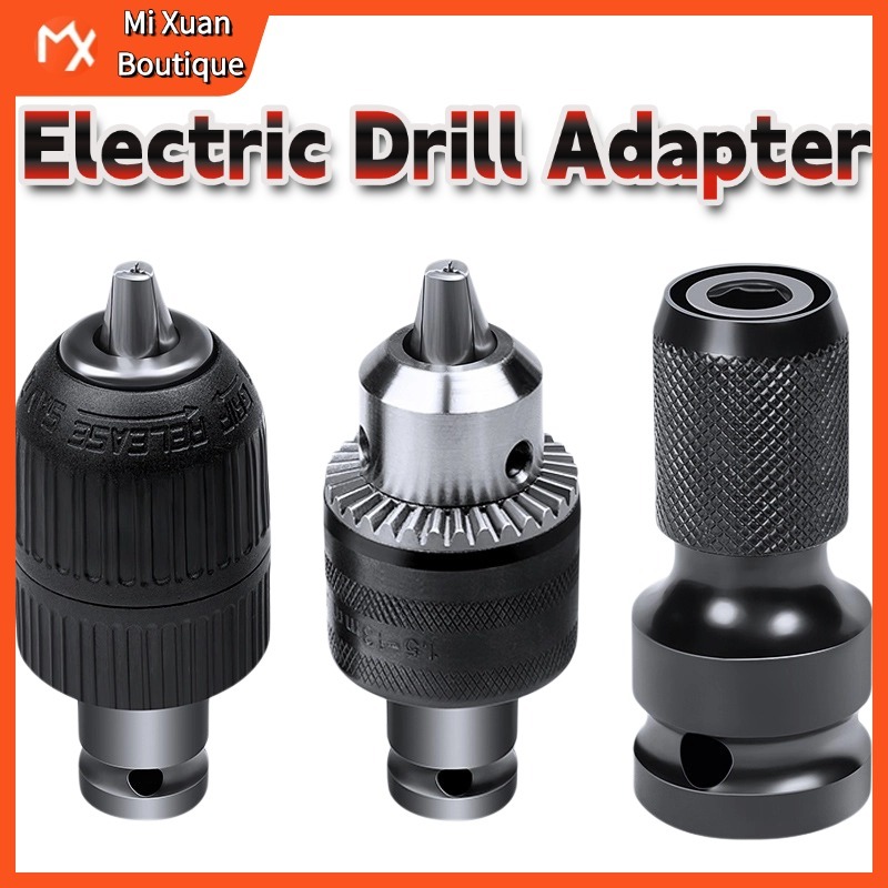 Multifunctional Electric Wrench Adapter Set drill chuck 13mm drill head ...