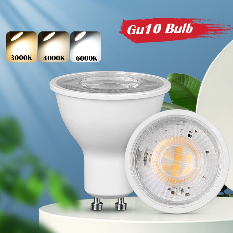 4Pcs GU10 Light Bulb 5W Ceiling Lamp Bulbs Led Spot Light | Shopee ...