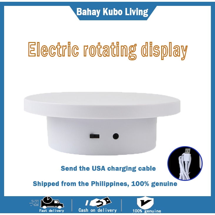 Rotating display stand - 360-degree rotation - for cake toys -electric ...