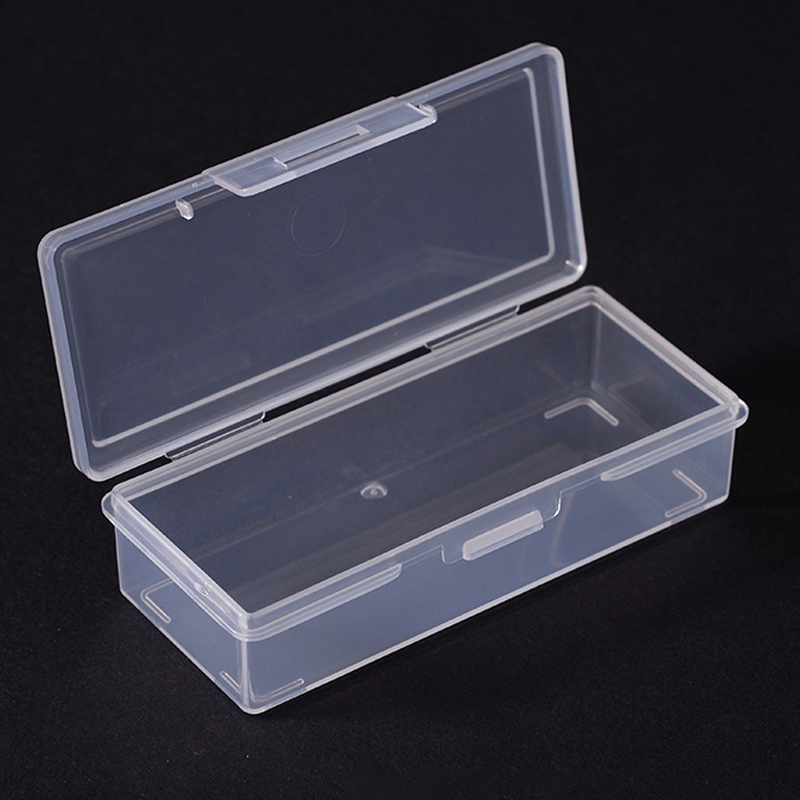 Ins Transparent Storage Box Small 10.5CM Visible Stationery Holder Desk ...