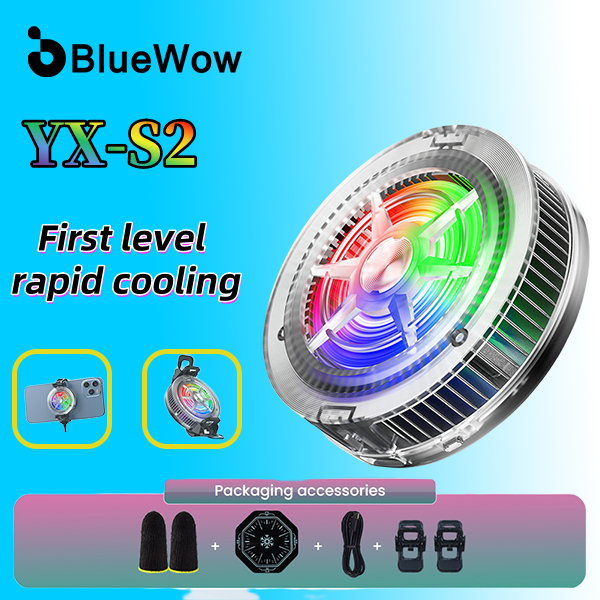 Bluewow Mobile phone cooler, semiconductor cooling fan, game cooler ...