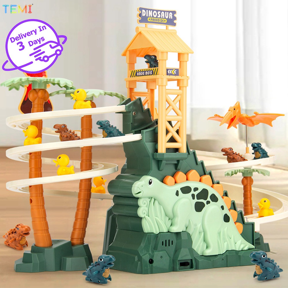 ⭐Pilipinas Sa Stock⭐TEMI Dinosaur Climbing Toy Kids Toys Dinosaur ...