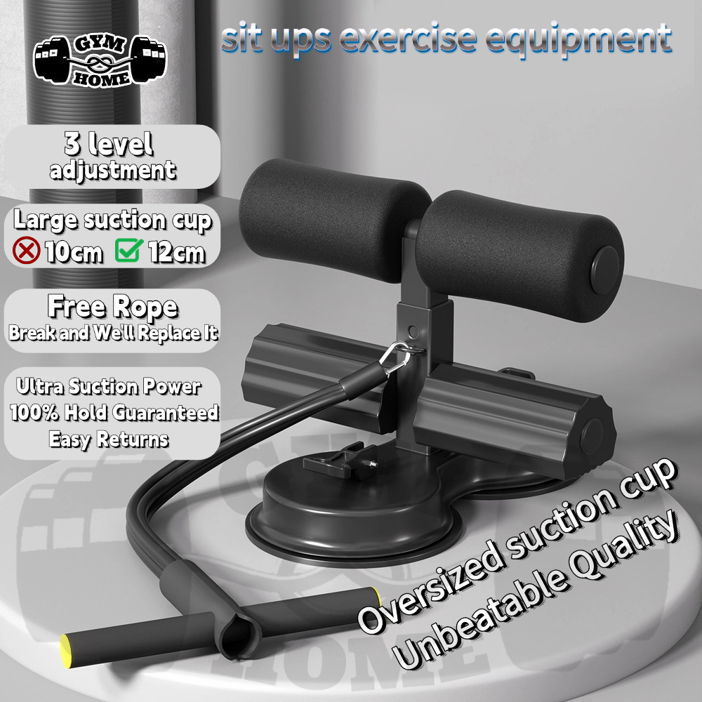 Home Gym Double Suction Sit Up Bar stand tool exercise equipment push ...