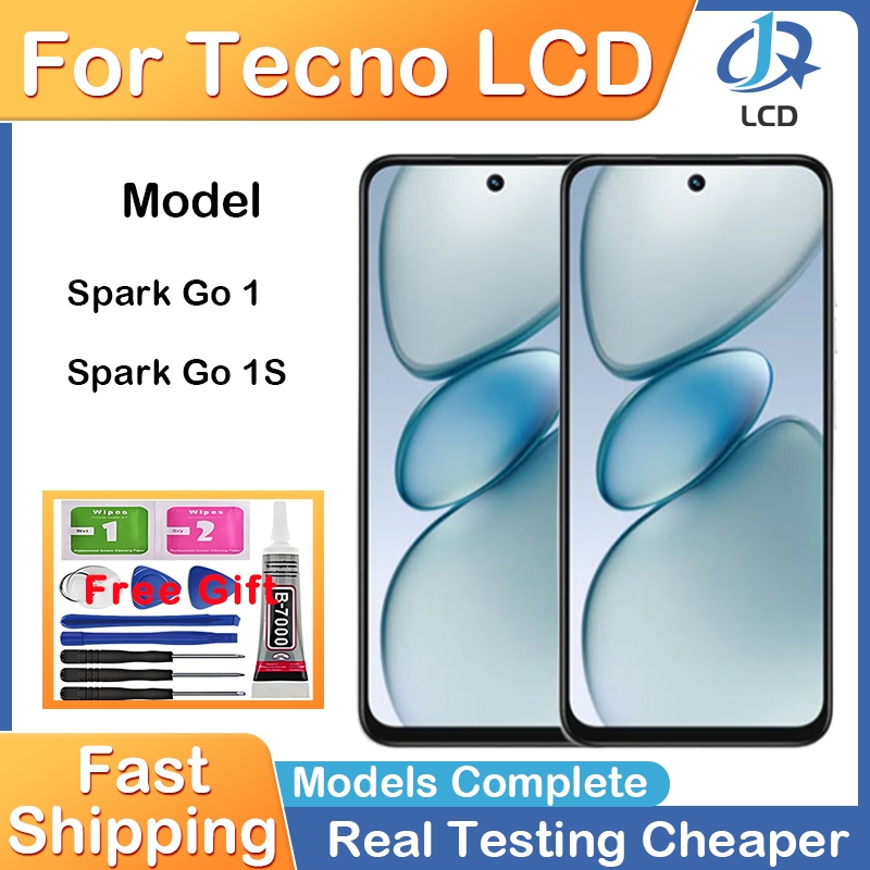 For Tecno Spark Go 1 Go 1S LCD Display Touch Screen Replacement | Shopee Philippines