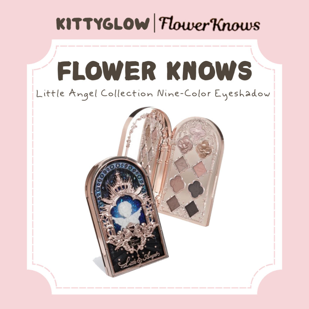 FLOWER KNOWS Little Angel Collection Nine-Color Eyeshadow | Shopee ...