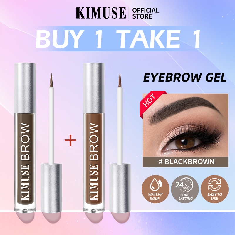 【BUY 1 TAKE 1】KIMUSE Eyebrow Gel Cream Waterproof Longlasting Eyebrow ...