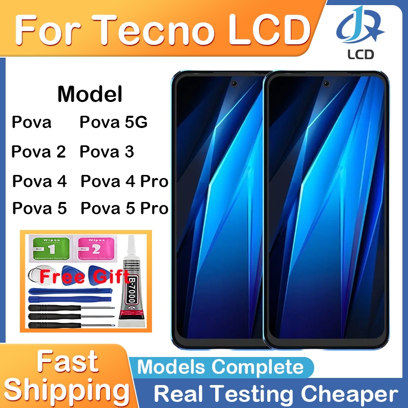 For Tecno Pova LD7 Pova 5G Pova 2 Pova 3 Pova 4 Pova 4 Pro Pova 5 Pova ...