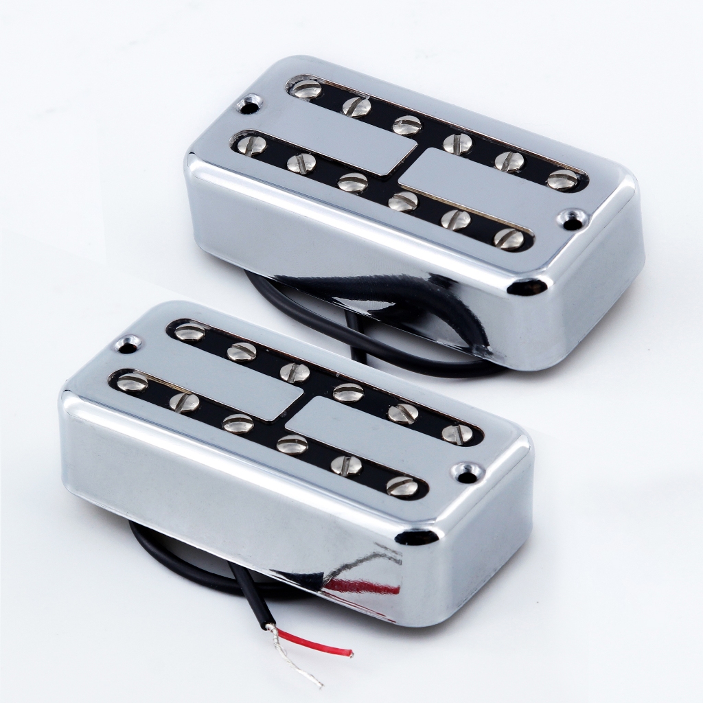 FLEOR Set of Alnico 2 Humbucker Pickup Guitar Neck Bridge Pickups for ...