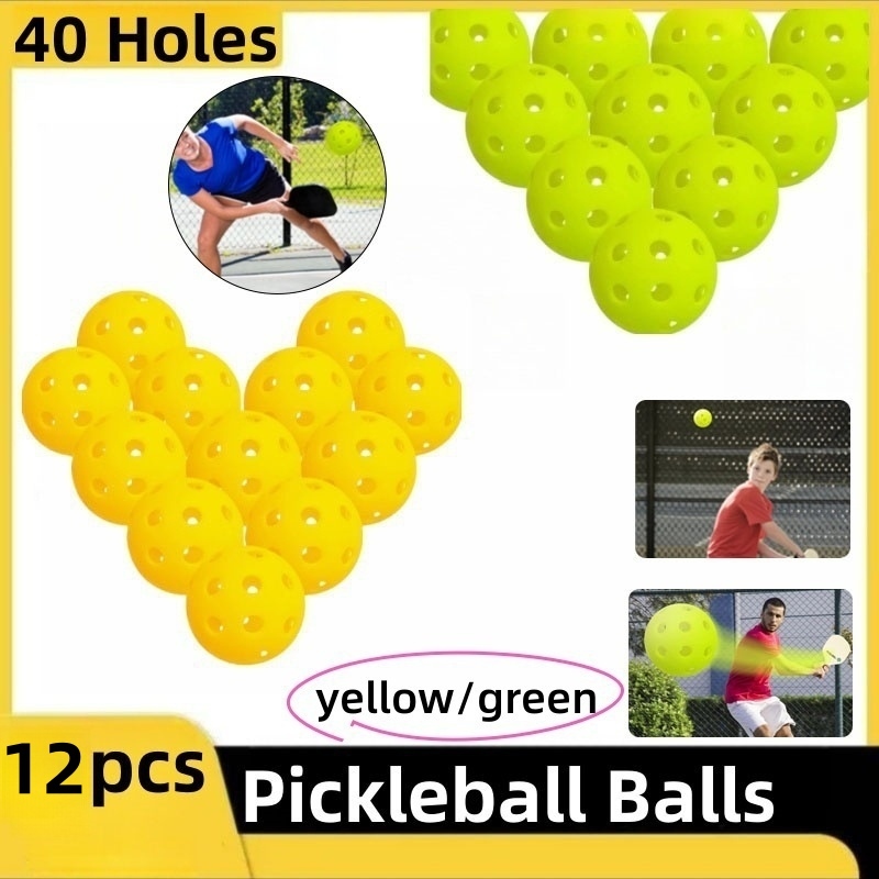 36pcs 40 Holes Pickleball Balls/Pickle Ball/Pickleball Ball/Pickleball ...