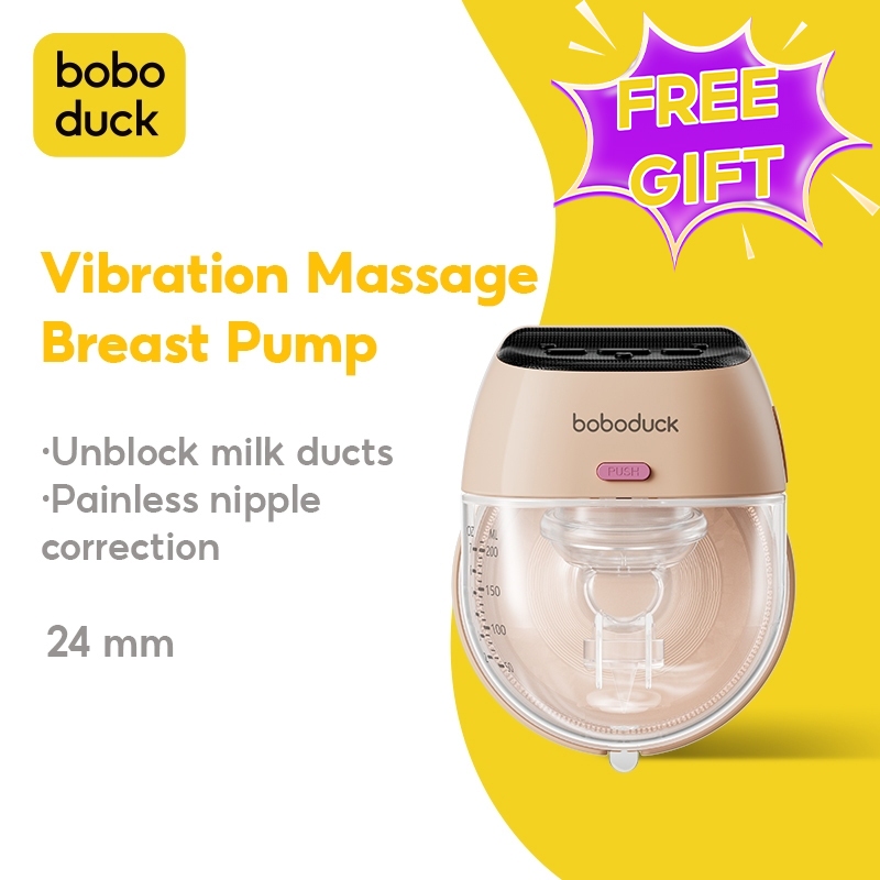 Boboduck Wearable Breast Pump Electric Handsfree Rechargeable Breast Pump Wireless Pump F5071 ...