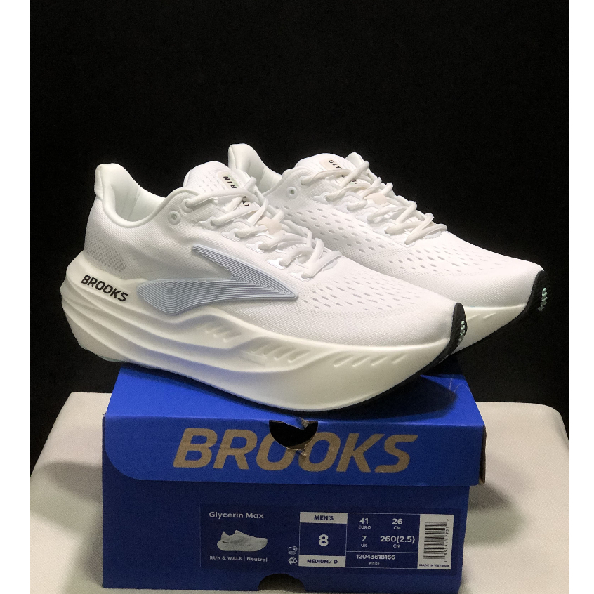 BROOKS Glycerin Max Men's and women's thick soled cushioned running ...