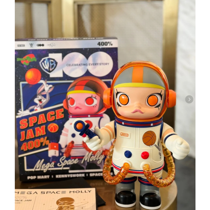 Pop Mart MOLLY Air Big Slam Dunk MEGA Collection Bunny Big Baby 400% ...