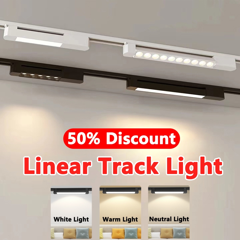 LED Track Light Linear Track Light Ceiling Light Spotlight Spot Light ...
