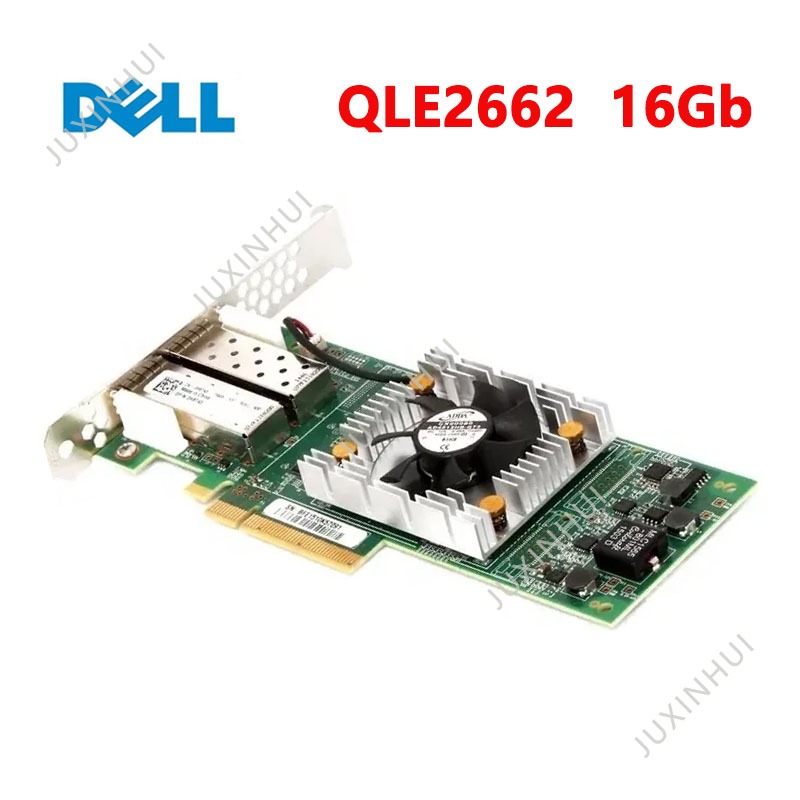 DELL QLE2662 16Gb Dual Port Fibre Channel PCIe Network Adapter HBA ...