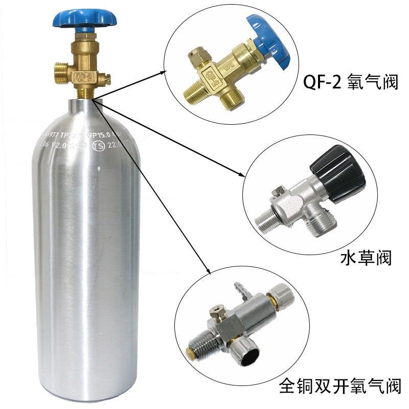 Aquatic Cylinder Valve QF-2 Oxygen Cylinder Valve G5/8 Carbon Dioxide Cylinder Valve | Shopee ...
