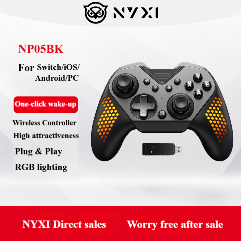 NYXI Flexi Modular Wireless Game Controller Dual Hall Gamepad for PC ...