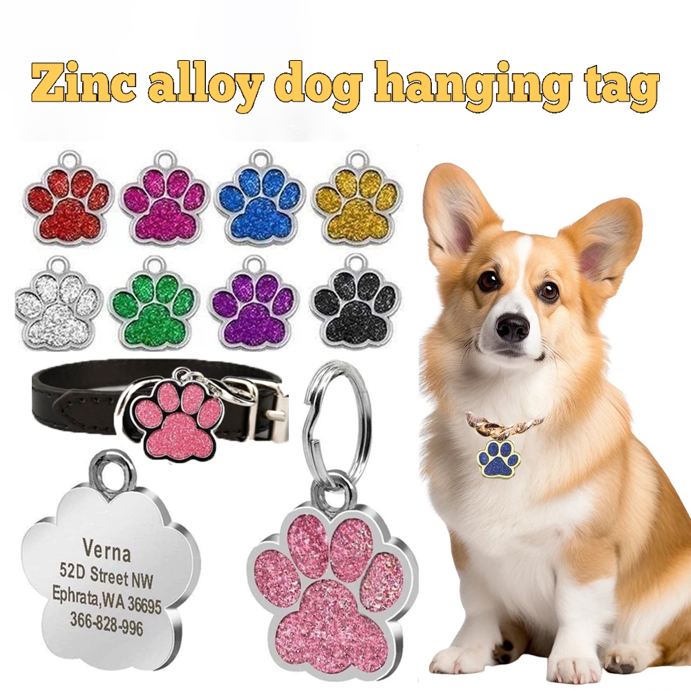 St.kunkka 25 * 27mm Custom pet pendants Pet dog collar customized dog ...