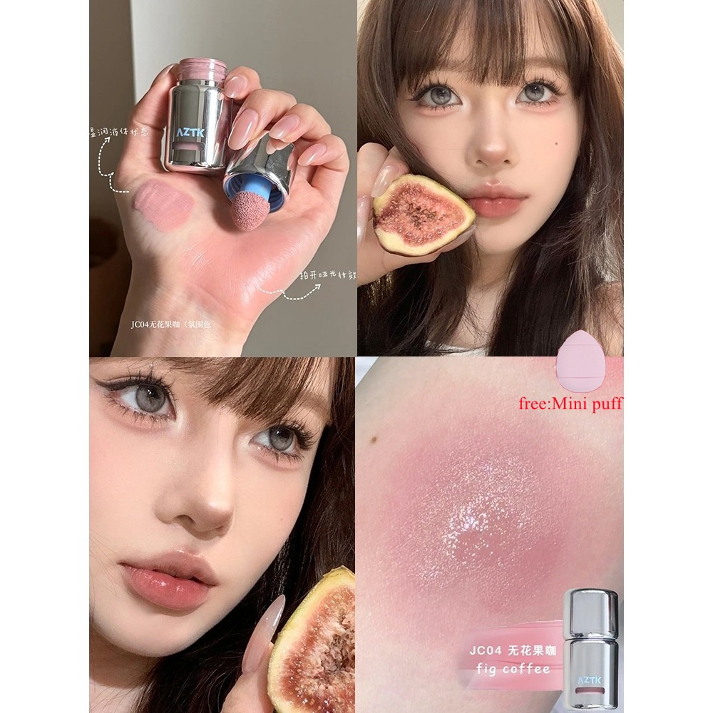 AZTK liquid blush covers dark circles Monochrome blush rouge contour ...