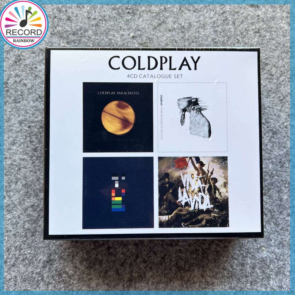 Coldplay 4CD Catalogue Set Box Set Edition Album Brand New [Sealed] | Shopee Philippines