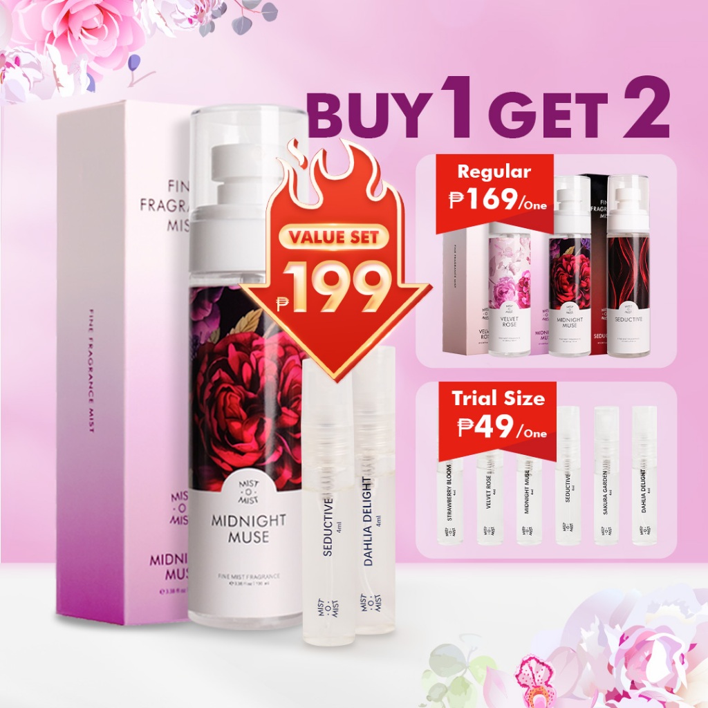 【FDA】Mistomist Long Lasting Perfume for Women | Portable Body Mist ...