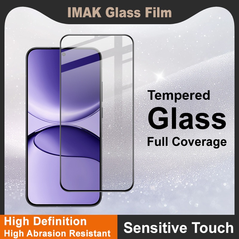 imak Redmi Turbo 4 Pro 5G / POCO F7 5G 9H Tempered Glass Anti Drop Anti Crack Screen Film HD ...
