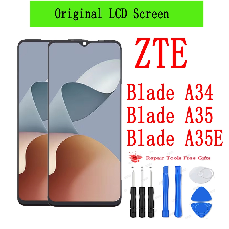 Original ZTE Blade A34 A35 A35E LCD Display Touch Screen With Frame ...
