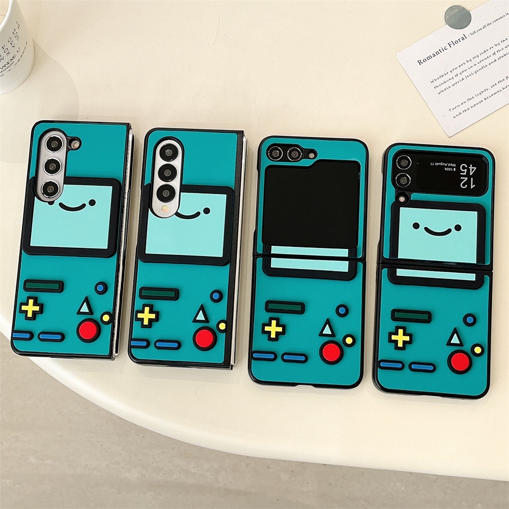 2 in 1 Cartoon Adventures Time Phone Case For Samsung Galaxy Z Fold & Z ...