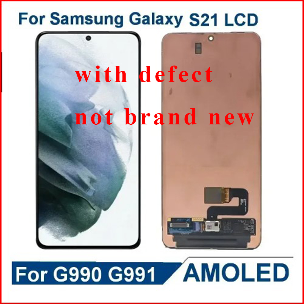tested working s21 SUPER AMOLED For Samsung Galaxy S21 5G G991 G991F ...