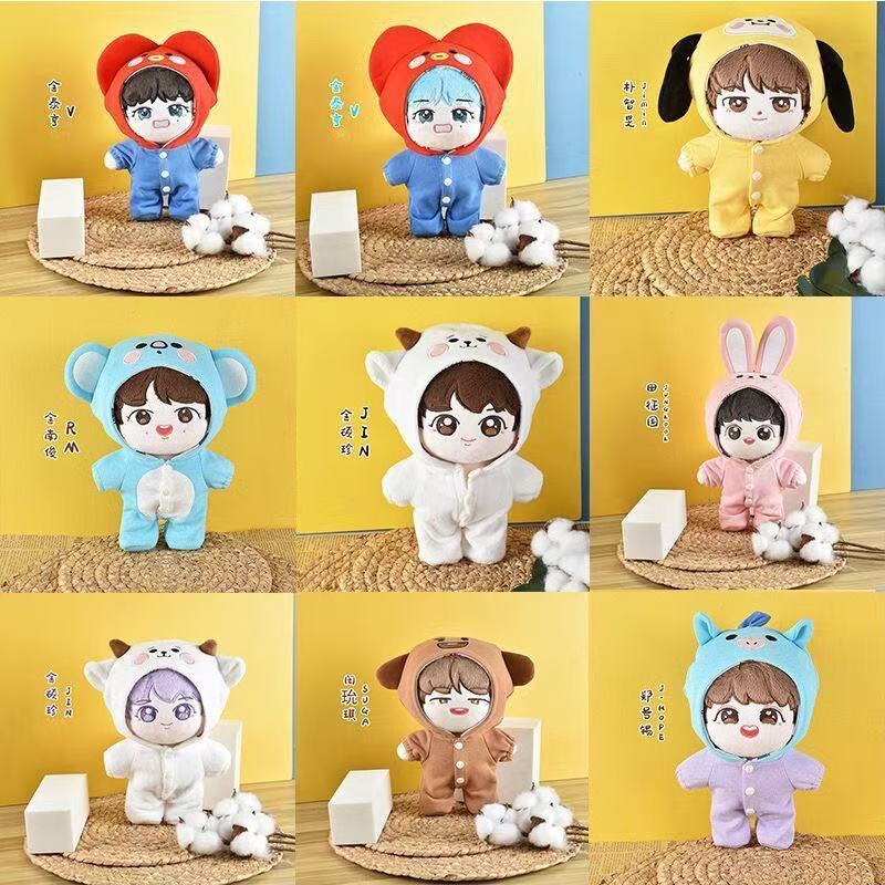 KPOP BTS BT21 Idol Plush Doll Stuffed Toys For Kids Birthday Gift For ...
