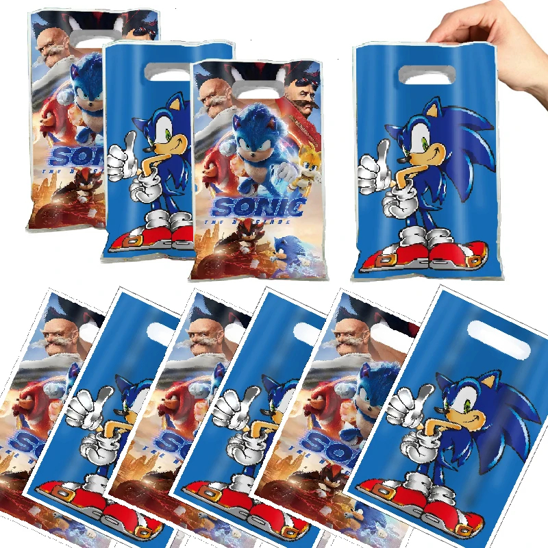 10-30pcs Sonic Hedgehog Party Bags New Birthday Party Girls Favorite ...