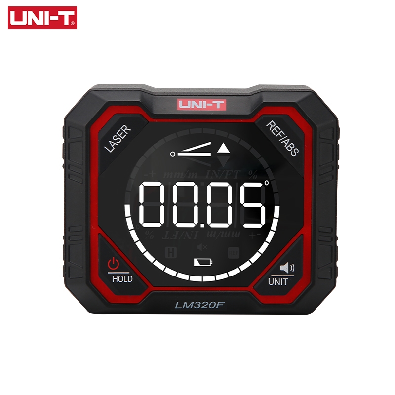 UNI-T Angle Meter LM320D LM320E LM320F Inclinometer 4*90° Angle ...
