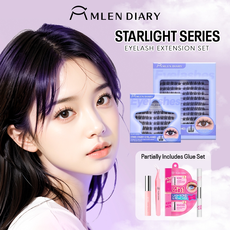 24-hour shipping 】MLEN DIARY STARS Starlight false eyelash extension ...