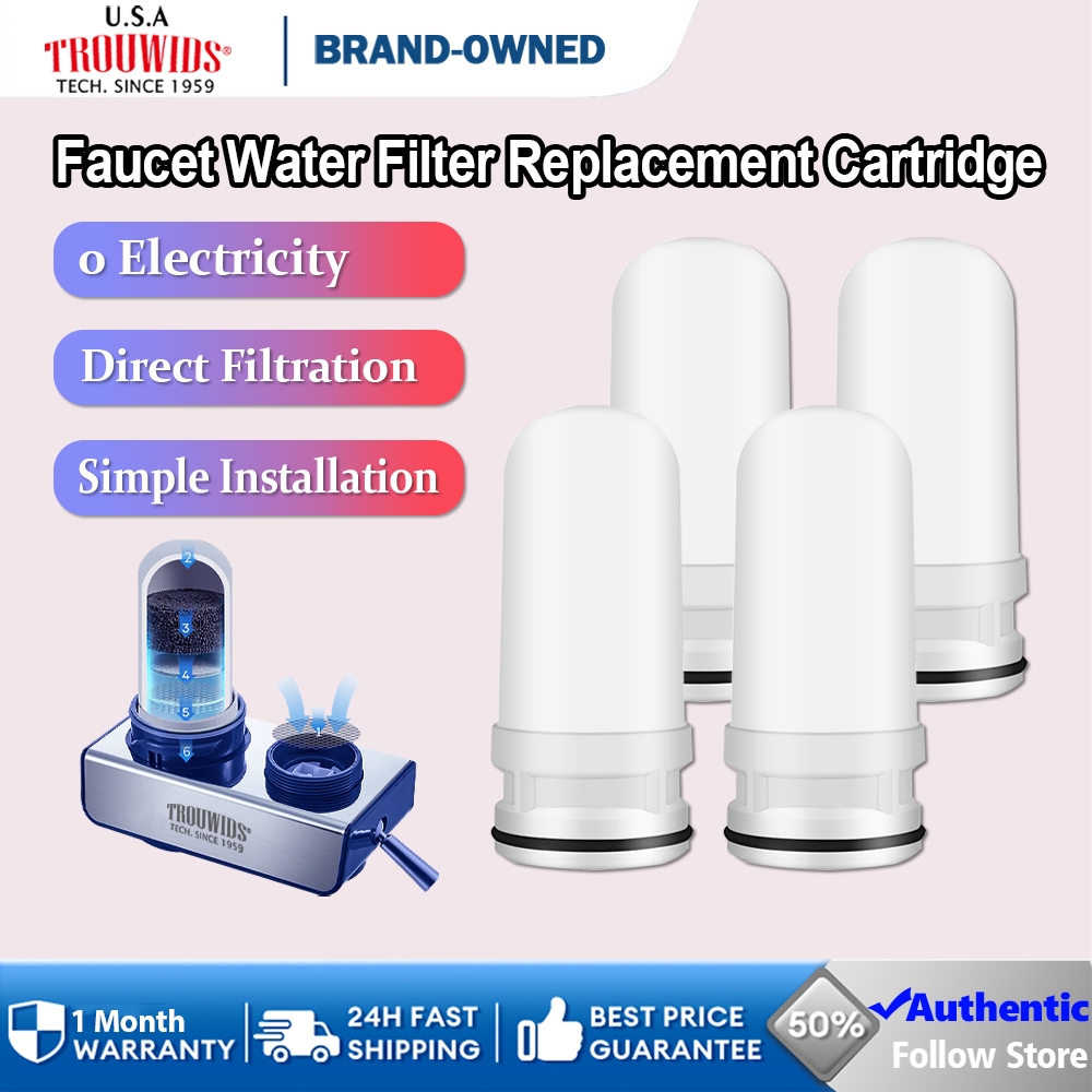 TROUWIDS Kitchen Water Filter Cartridge Replacement High Quality Faucet ...