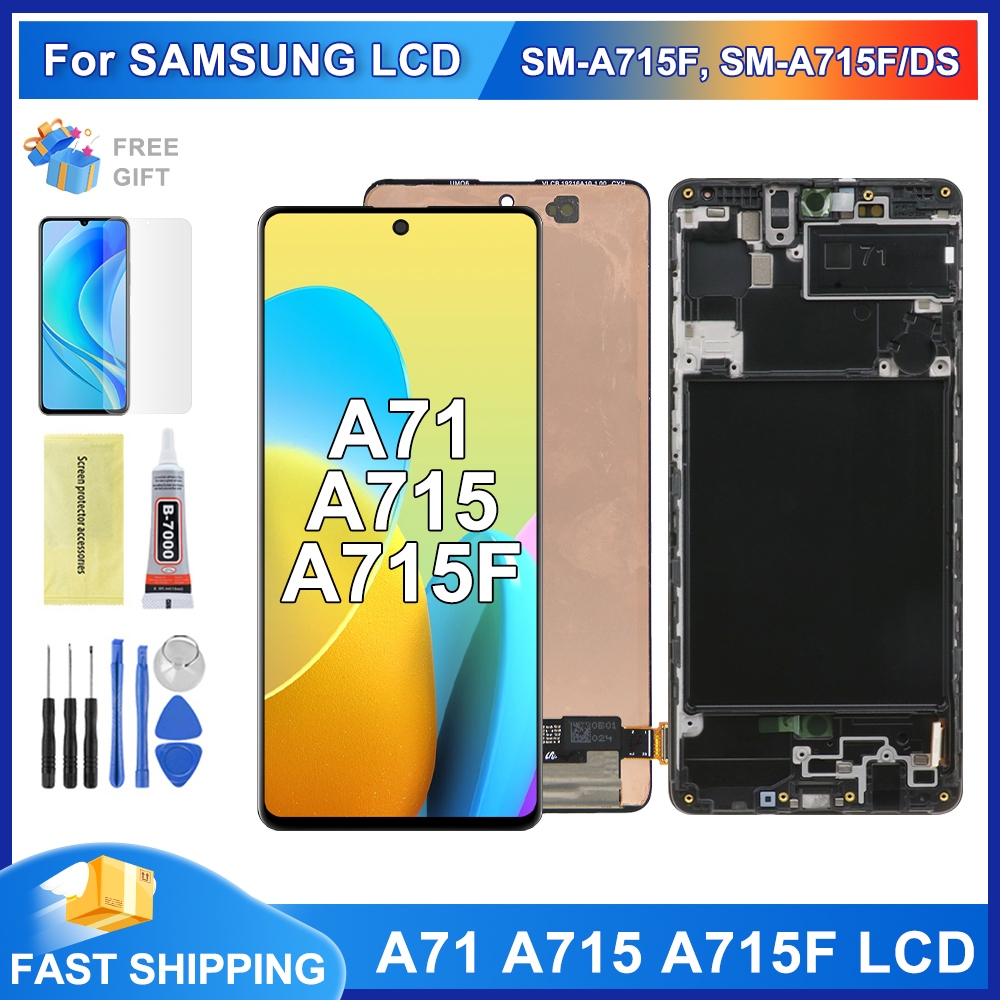 TFT LCD For Samsung Galaxy A71 A715 A715F LCD Display Touch Screen ...