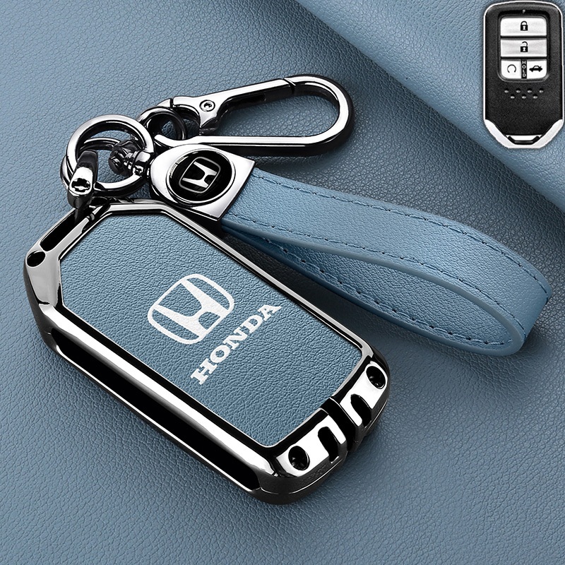 honda car key cover case honda keychain brio accessories city civic hrv ...