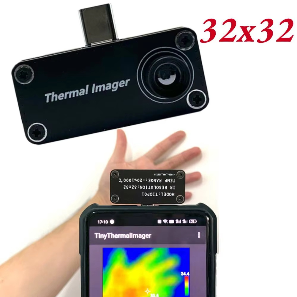 Tiny Thermal-imaging Camera Professional External IR Thermograph ...