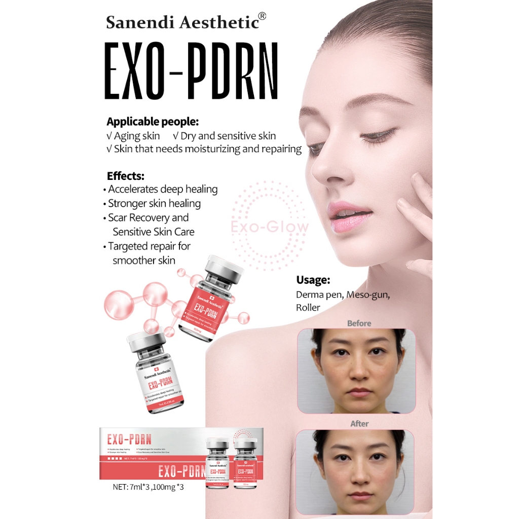 EXOSOME PDRN Salmon Active Essence Suitable for Facial Micro-Needle ...